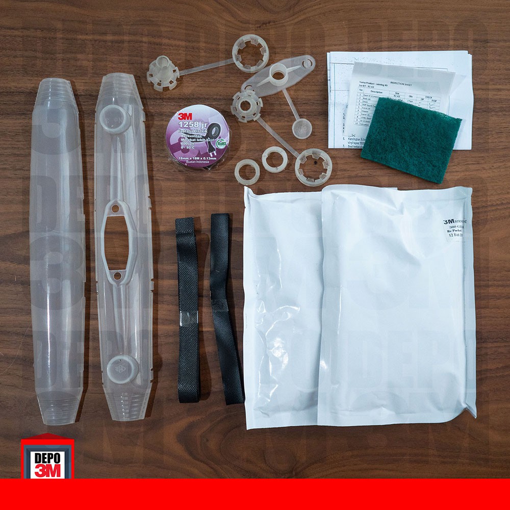 Jual 3M 92-A3 LV Scotchcast Penyambung Kabel Pengecor Splice Resin Kit ...