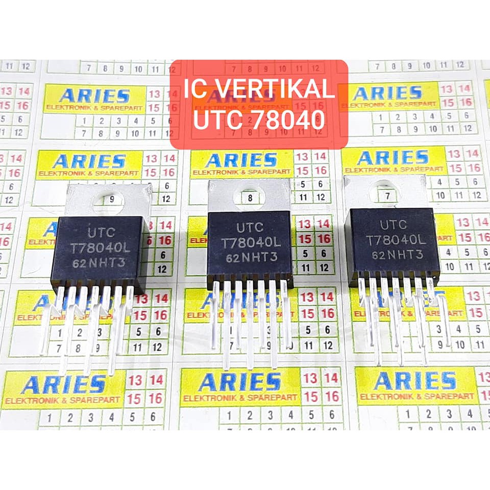 Jual IC VERTIKAL UTC 78040 ORIGINAL penganti LA78040 | Shopee Indonesia