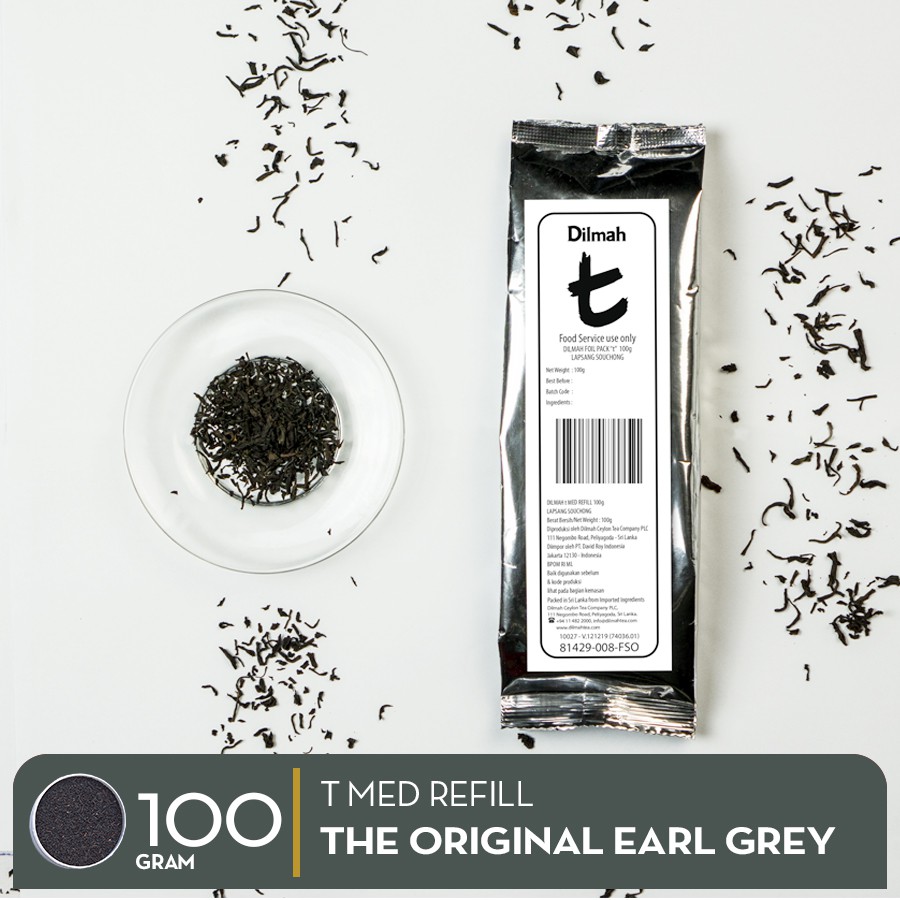 Jual Dilmah T Med Refill The Original Earl Grey - Loose Tea Daun Teh ...