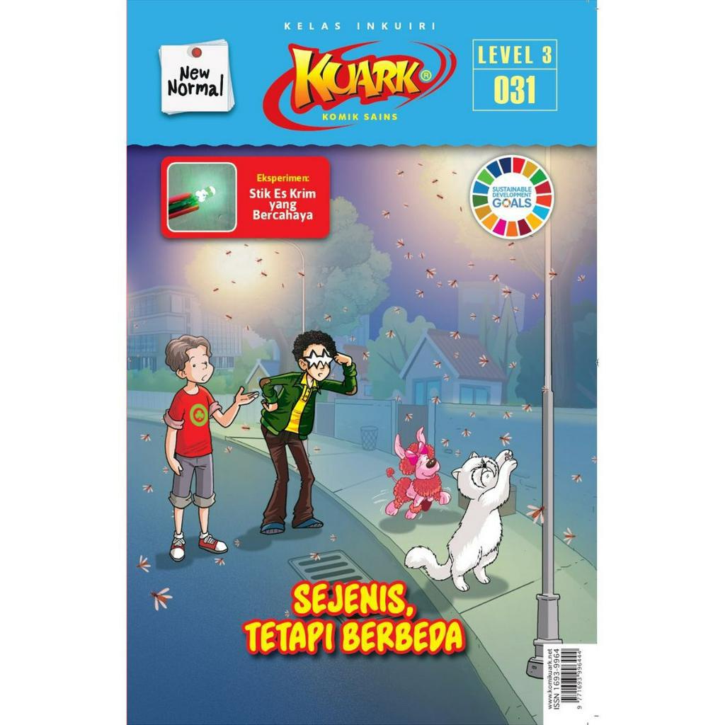 Jual KUARK Komik Sains Level III Nomor 031 New Normal - Materi OSK 2024 ...