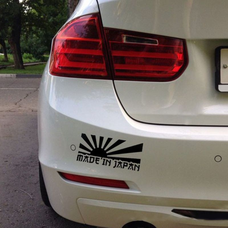 Jual cutting sticker jdm rising sun made in japan 25cm stiker mobil ...