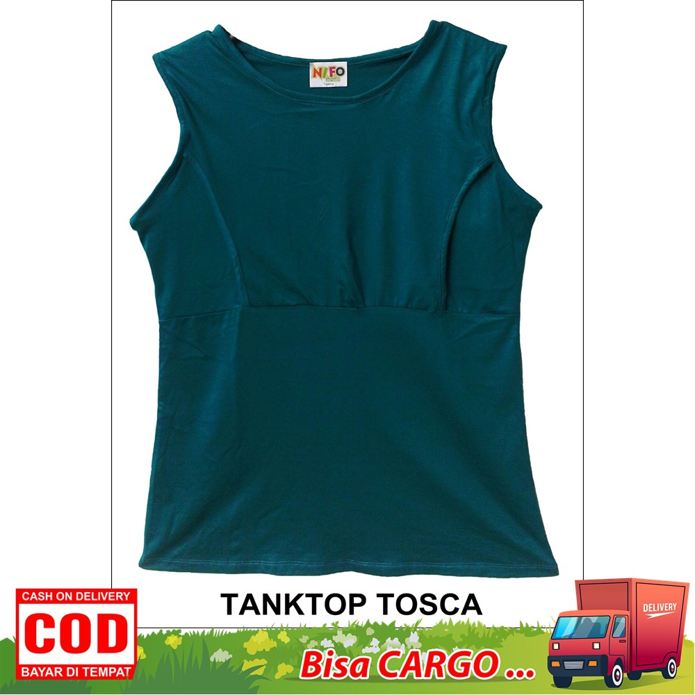 Jual Nifo Kids Tanktop Baju Menyusui dengan bukaan bagian dada | Shopee ...