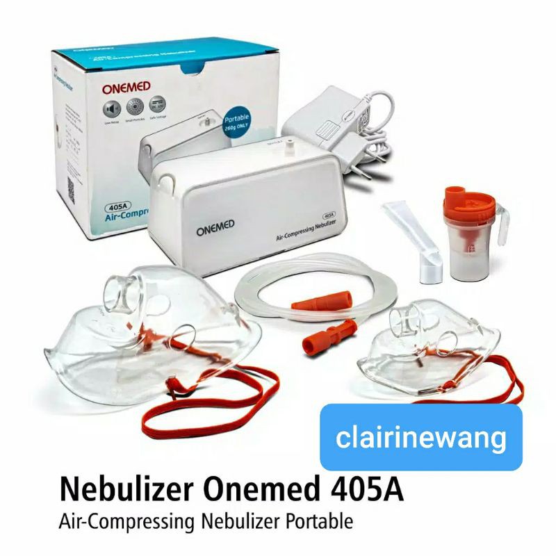 Jual nebulizer nebul onemed 405A 403c m104 murah berat 1kg | Shopee ...