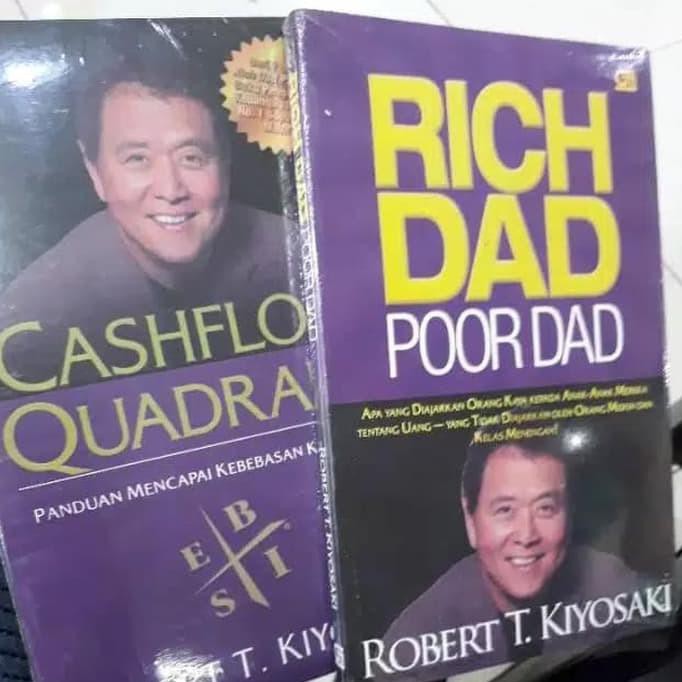 Jual Paket 2 Buku By Roberth T Kiyosaki The Cashflow Quadrant And Rich