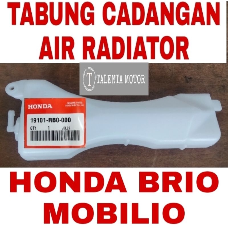 Jual TABUNG CADANGAN AIR RADIATOR HONDA BRIO MOBILIO JAZZ RS GE8 ...