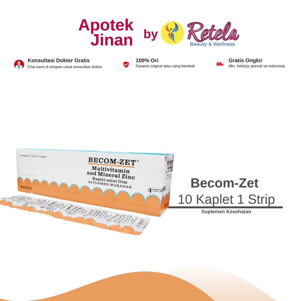 Jual BECOM-ZET 10STRIP @10`S (N) | Shopee Indonesia