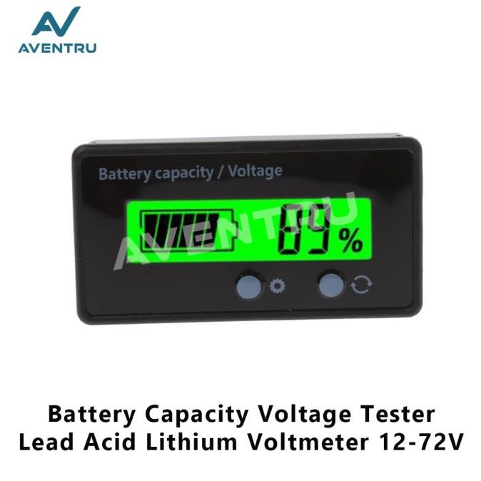 Jual Multi Indikator Kapasitas Baterai Lithium Lead Acid Ion Aki Voltmeter | Shopee Indonesia