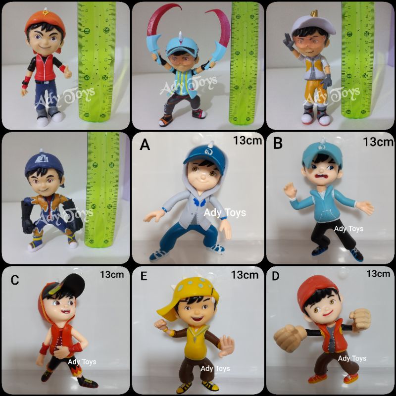 Jual Boboiboy Boboy Boboi Action Figure 13cm Satuan / Mainan / Hiasan ...