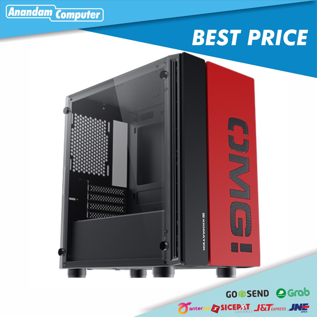 Jual Casing Xigmatek OMG Black - Casing komputer Xigmatek | Shopee ...