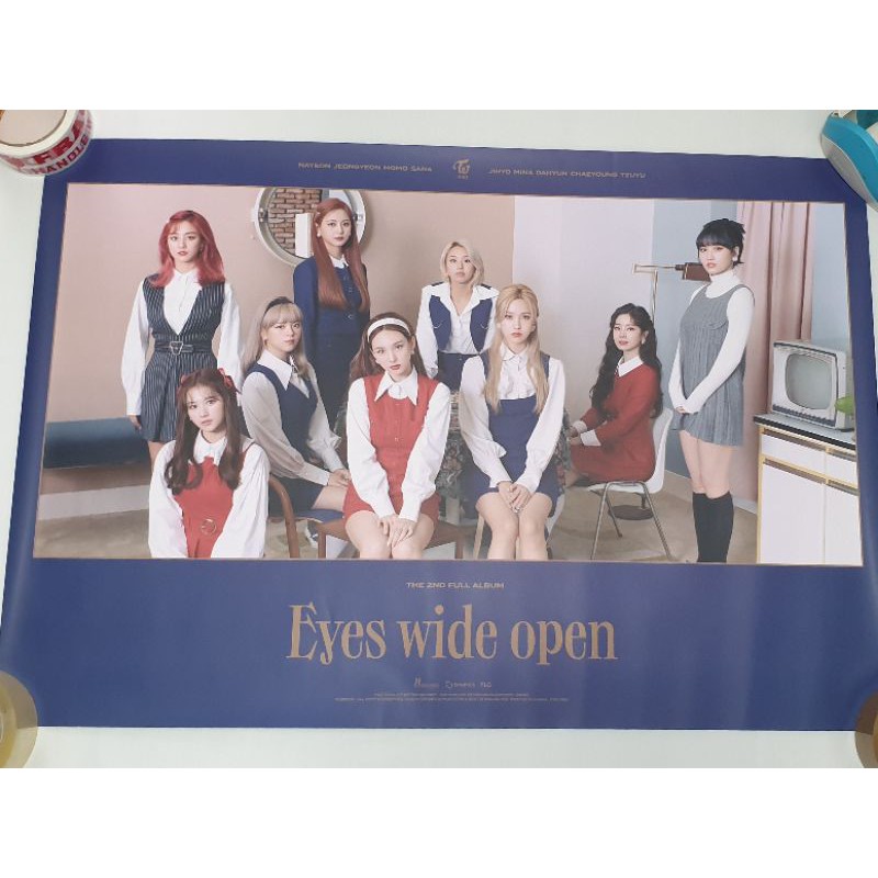 Jual TWICE POSTER OFFICIAL PART.2 ( Formula Of Love / Taste Of Love ...