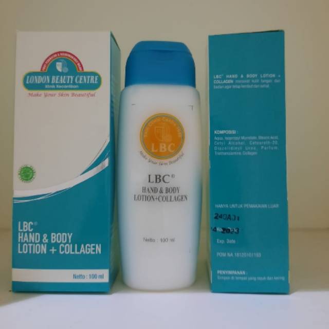 Jual LBC Hand & Body Lotion + Collagen | Shopee Indonesia