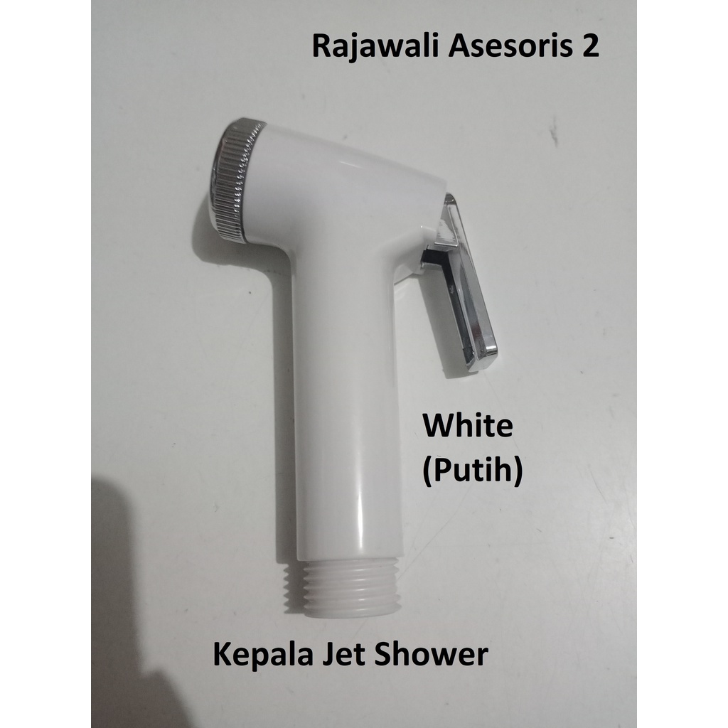 Jual Kepala Jet Shower Putih PVC / Head Shower Cebok Closet Toilet WC ...