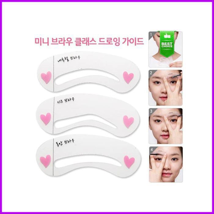 Jual Eyebrow Drawing Guide / Stencil / Cetakan Alis | Shopee Indonesia
