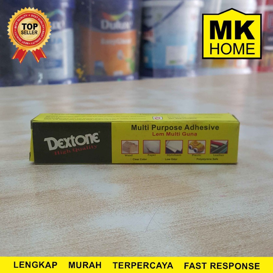 Jual Dextone Multi Purpose Clear Contact Adhesive MPA 20ml | Shopee ...