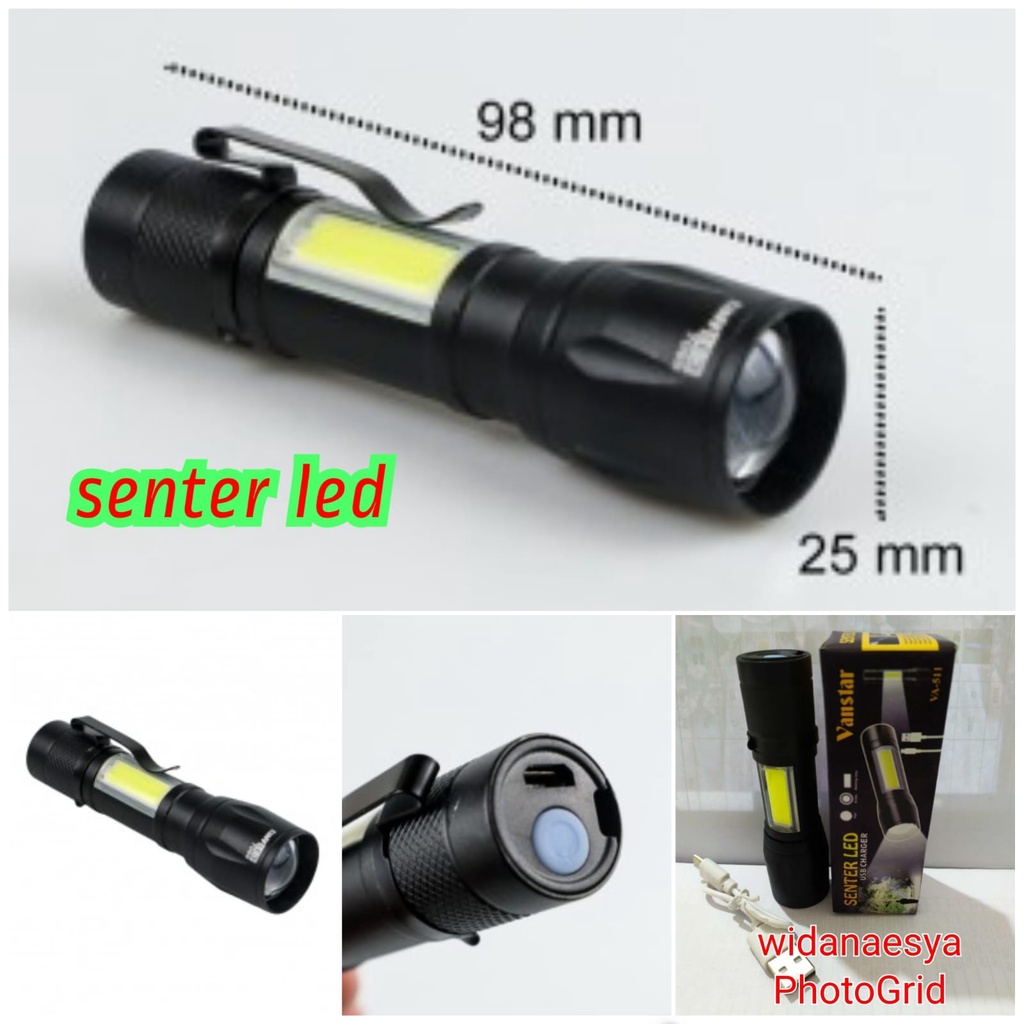 Jual Senter LED mini praktis dan unik 10cm / Lampu senter/center mini ...