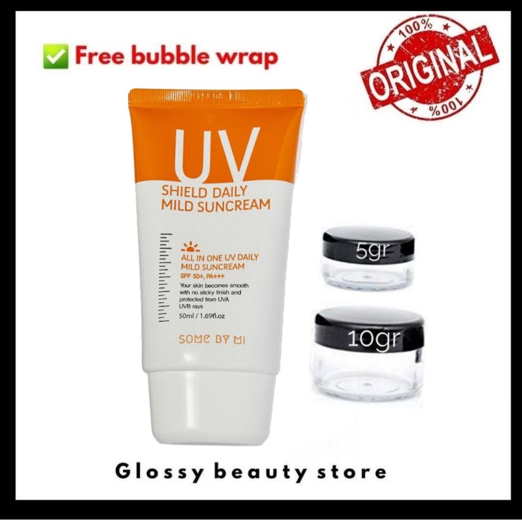 Jual SOME BY MI UV Shield Daily Mild Suncream SPF50+ PA somebymi ...