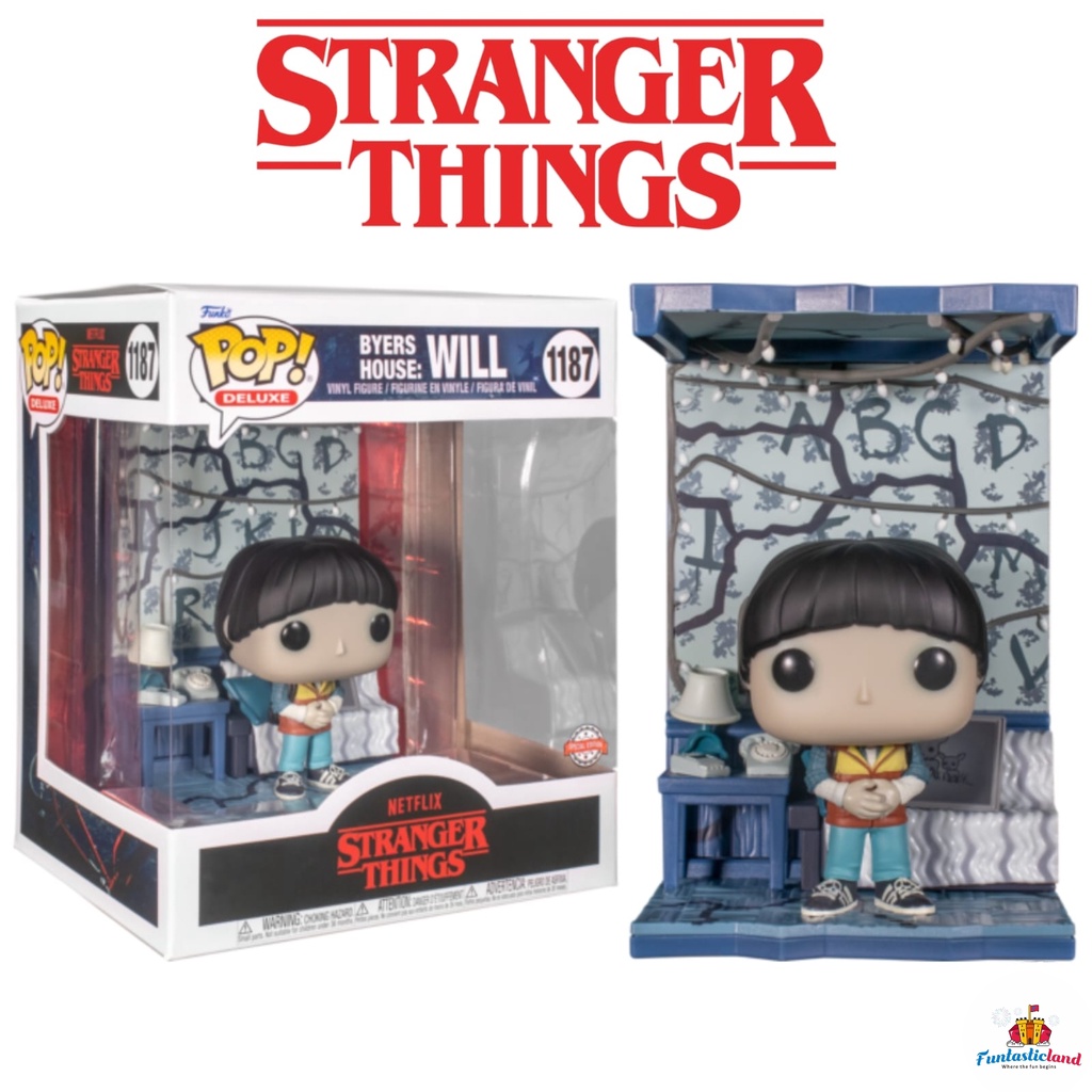 Jual Funko POP! Deluxe Television Stranger Things Build-A-Scene - Will ...