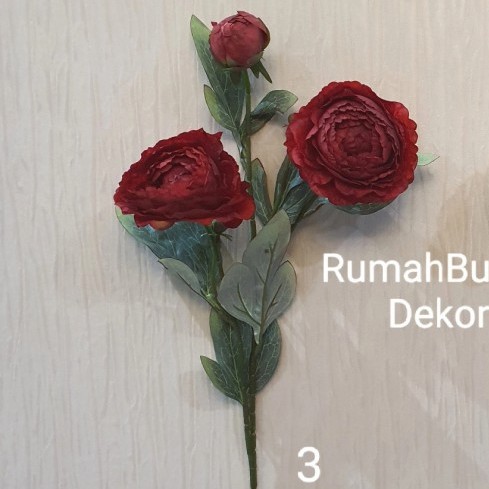 Jual Bunga Artificial Peony Mutan MK ( Ada 6 Warna ) | Shopee Indonesia