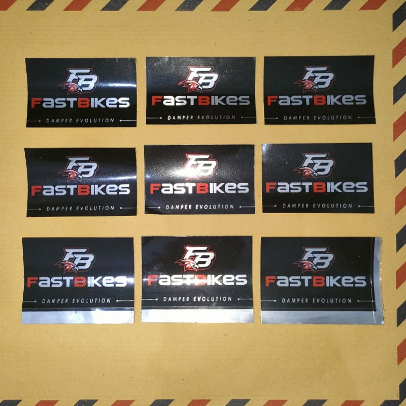 Jual STIKER FAST BIKES DAMPER EVOLUTION ANTI AIR | Shopee Indonesia