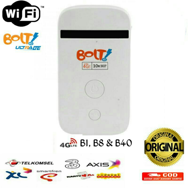 Jual Modem Mifi Bolt Wifi Mf90 4g All Operator Unlock | Shopee Indonesia