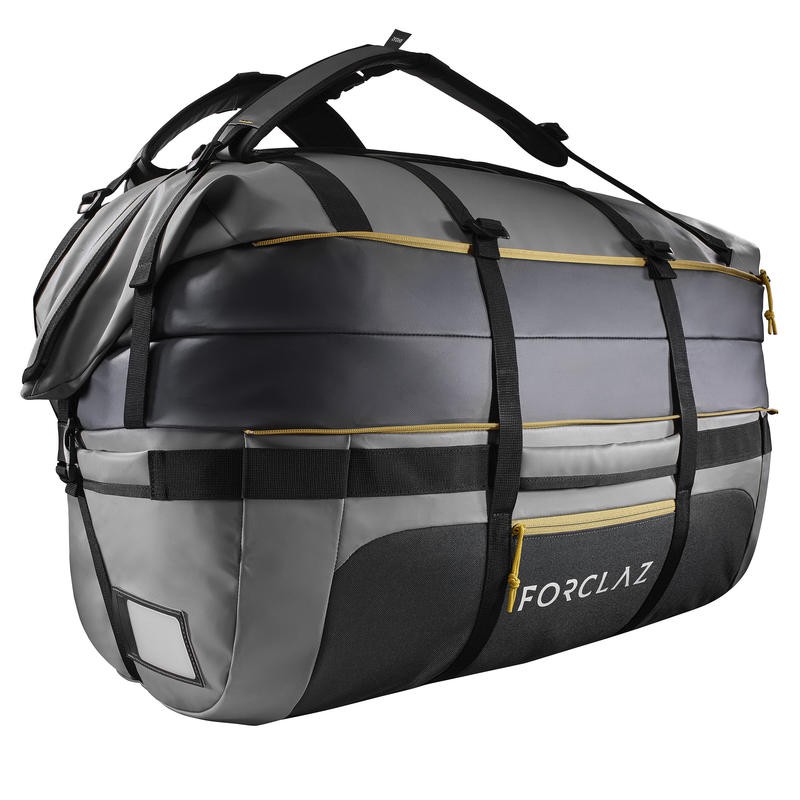 Jual Decathlon Forclaz Duffel Bag 500 Extend 80/120 L Grey - 8383301 ...