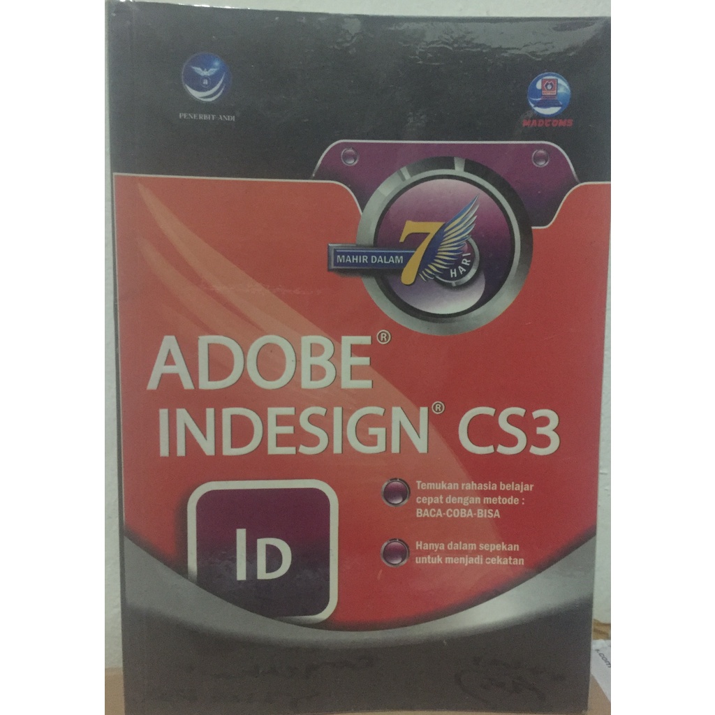 Jual Buku Adobe Indesign CS3 Mahir Dalam 7 Hari | Shopee Indonesia