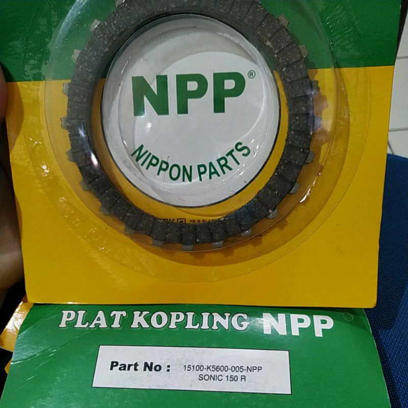 Jual plat kampas kopling NPP sonic 150 R, CB 150 R new LED, CBR 150 R new LED, supra GTR 150 pnp ...