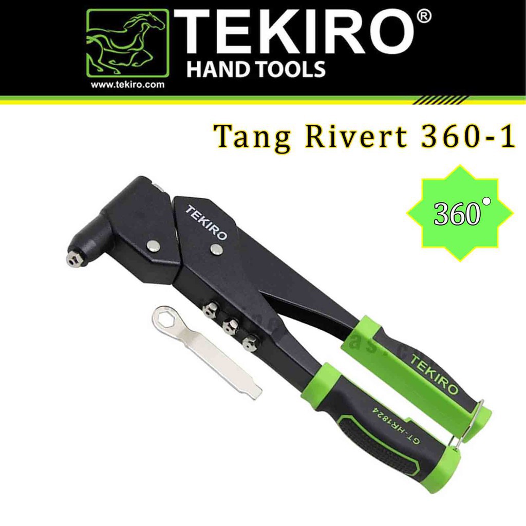 Jual TEKIRO Tang Rivet Swivel 360 Tang Rifet 360 Degree Hand Riveter ...