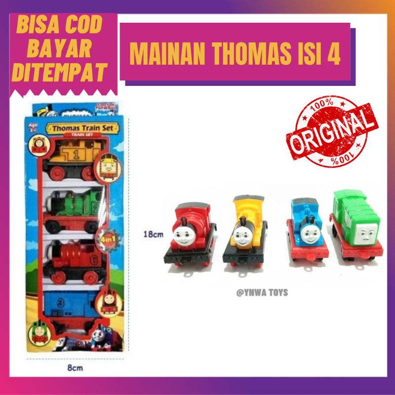 Jual MAINAN ANAK LOKOMOTIF KERETA THOMAS SET/MAINAN KERETA KERETAAN ...