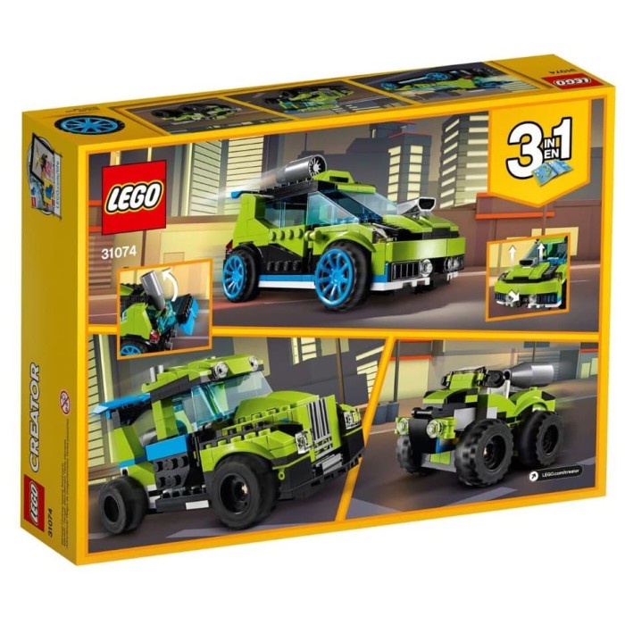 Jual Produk Lego Creator 31074 Rocket Rally Car Mobil 3 In 1 Model Set ...