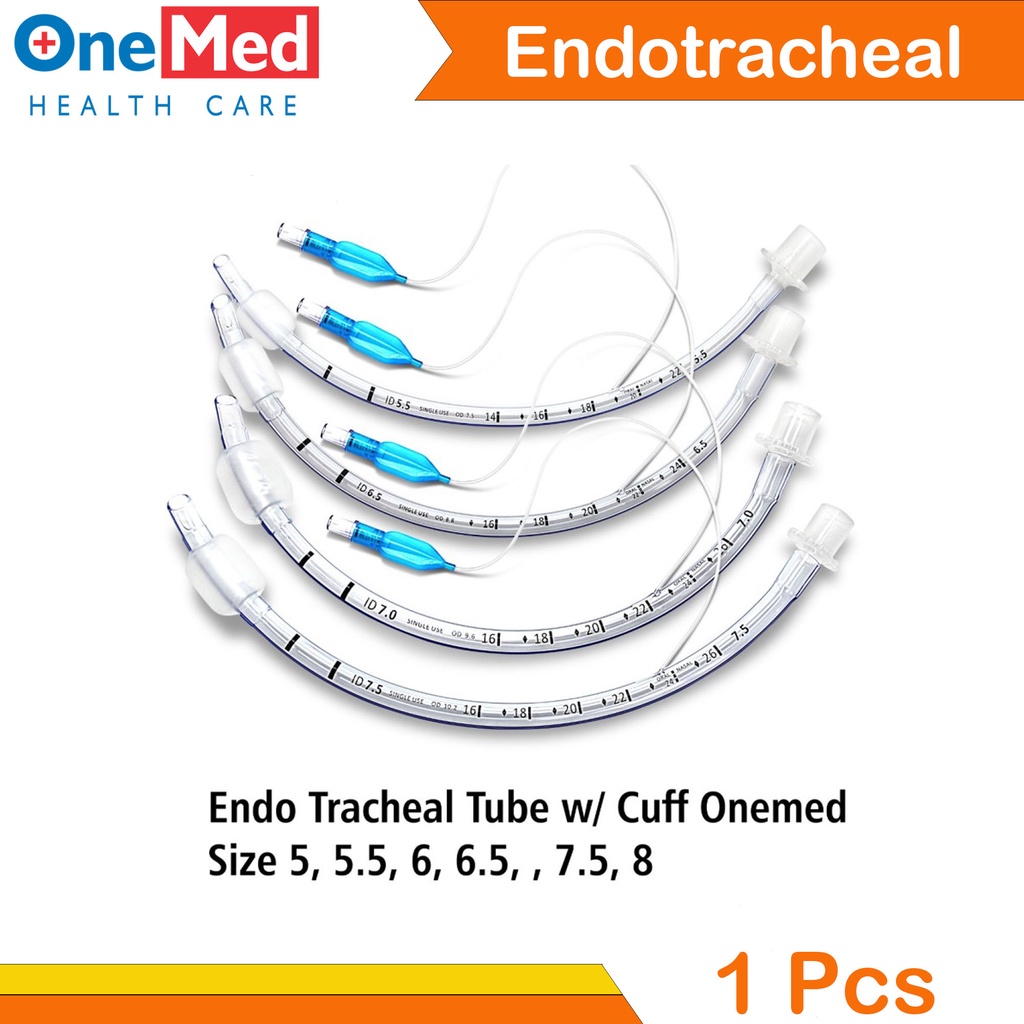 Jual Endotracheal Tube / ETT With Cuff Non Spiral OneMed Steril ...