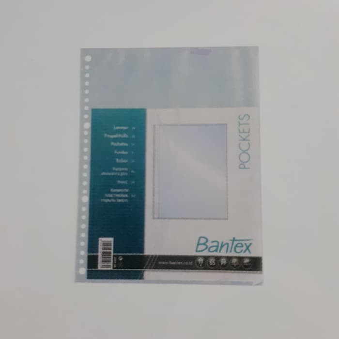 Jual Bantex 8001 Sheet Protector / PP Pocket B5 26 lubang | Shopee ...