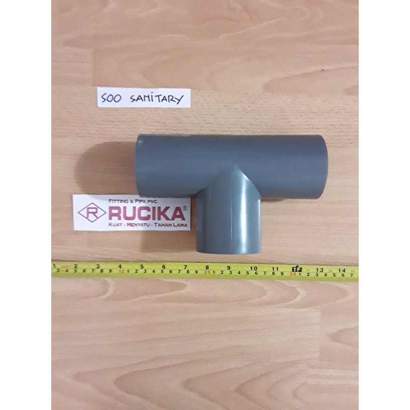 Jual Tee AW 2" Inch Rucika PVC - T Pipa Polos Tebal | Shopee Indonesia