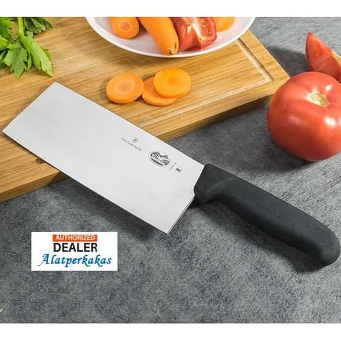 Jual Pisau Chinese Chef 18cm VICTORINOX Cleaver Chopping Knife Original ...