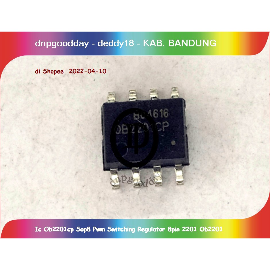 Jual Ic Ob2201cp Sop8 Pwm Switching Regulator 8pin 2201 Ob2201 | Shopee ...