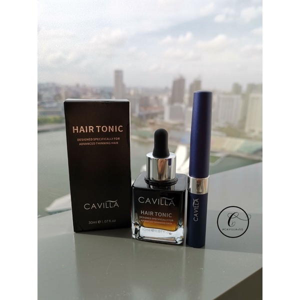 Jual CAVILLA EYELASH SERUM HAIR TONIC ORIGINAL 100% | Shopee Indonesia