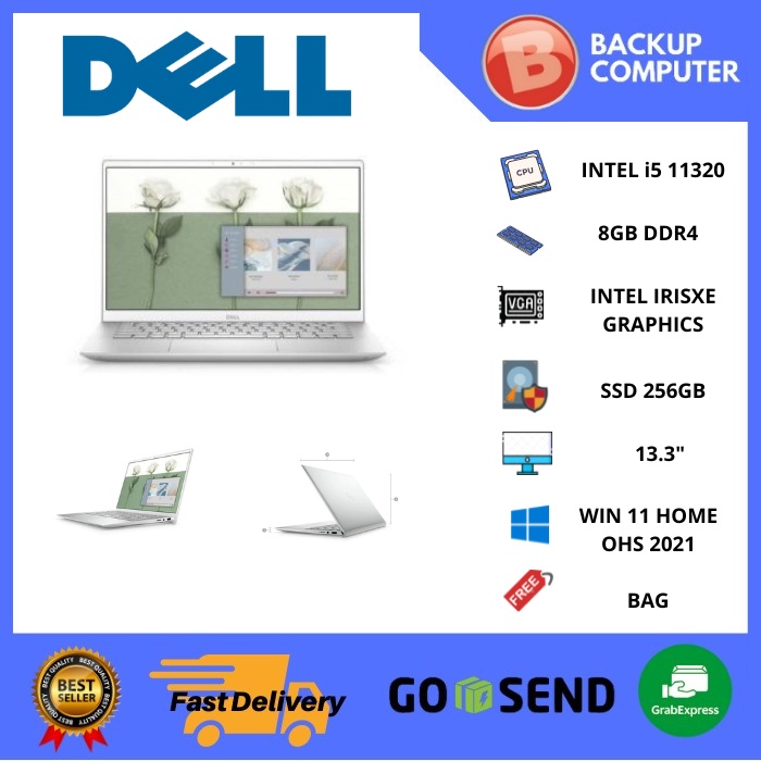 Jual DELL INSPIRON 13 5310 i5 11320H 8GB 512GB SSD WIN11 OHS | Shopee ...