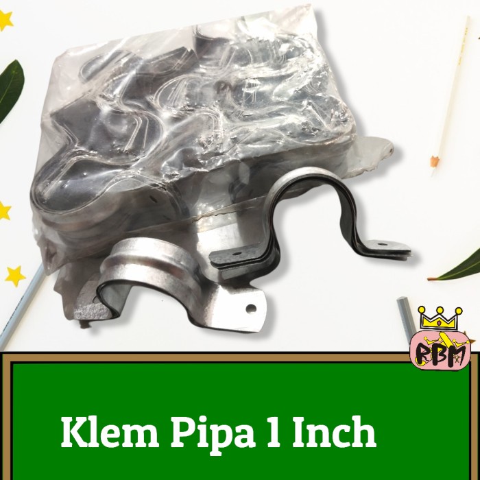 Jual Klem Pipa Ukuran 3/4 Inch / Klem Pipa Paralon / Penyangga Pipa ...