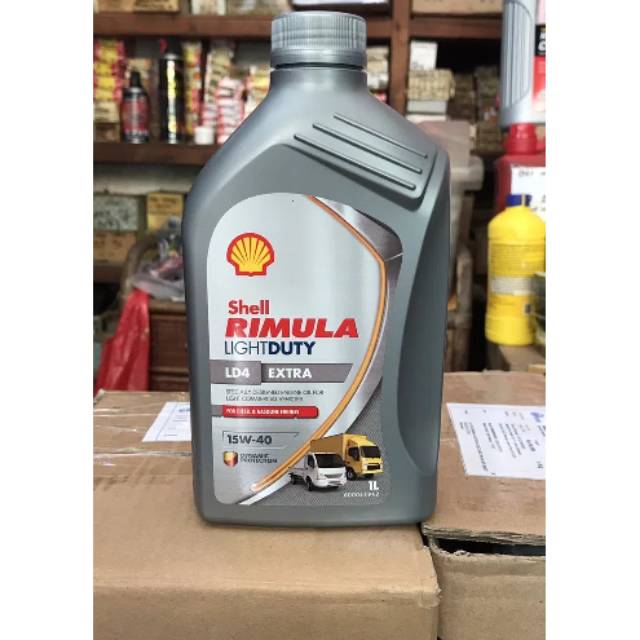 Jual Oli shell rimula lightduty ld4 extra sae 15w-40 galon 1lt | Shopee ...