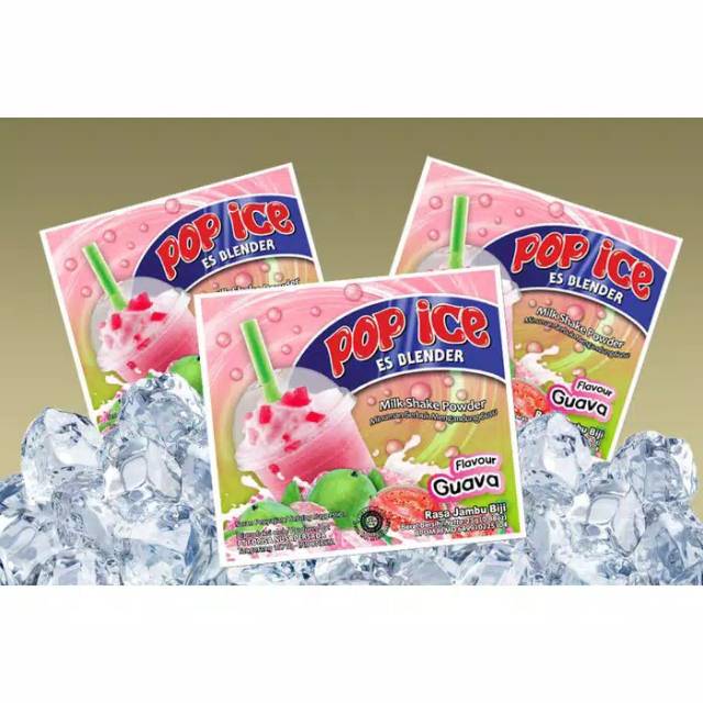 Jual Pop ice jambu biji/guava (7 bungkus x 25gr) | Shopee Indonesia