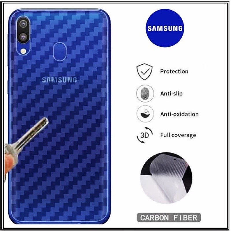 Jual GARSKIN STICKER CARBON BACK SAMSUNG A10/A10S/A20/A20S/A30/A30S/A50 ...