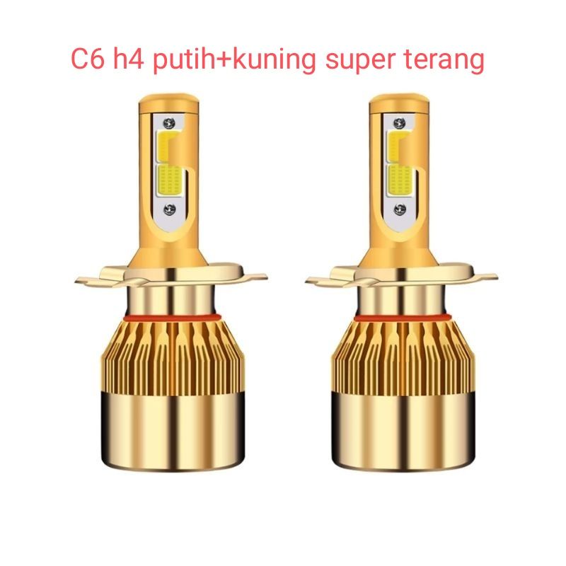 Jual Lampu LED Mobil Headlight 2 pcs Lampu Utama Mobil LED COB Super ...
