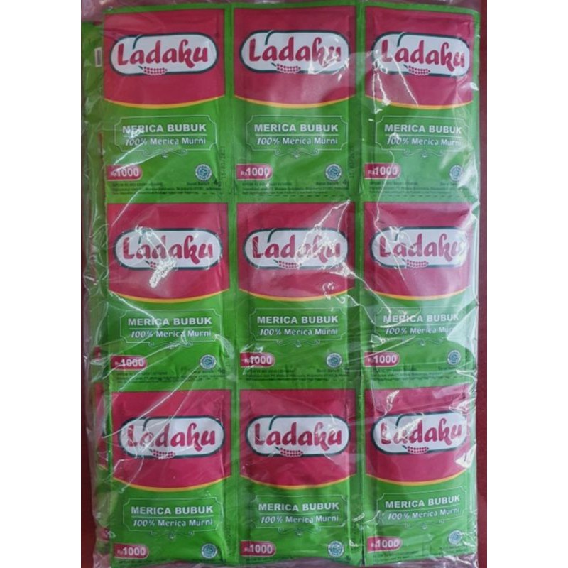 Jual Ladaku Merica Bubuk 1 Pack Isi 6 Renceng, @ renceng Isi 12 Sachet ...