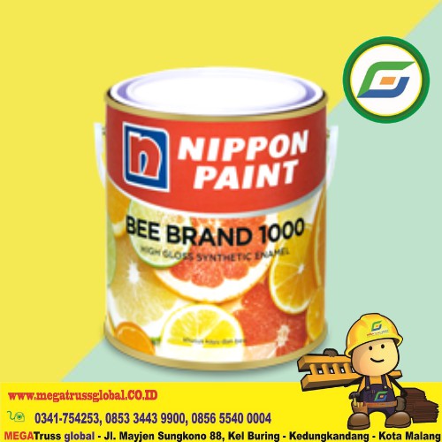Jual Cat Besi Nippon Paint BEE BRAND 1000-0.9L -Cat Kayu Dan Besi-Murah Dan Berkualitas | Shopee ...