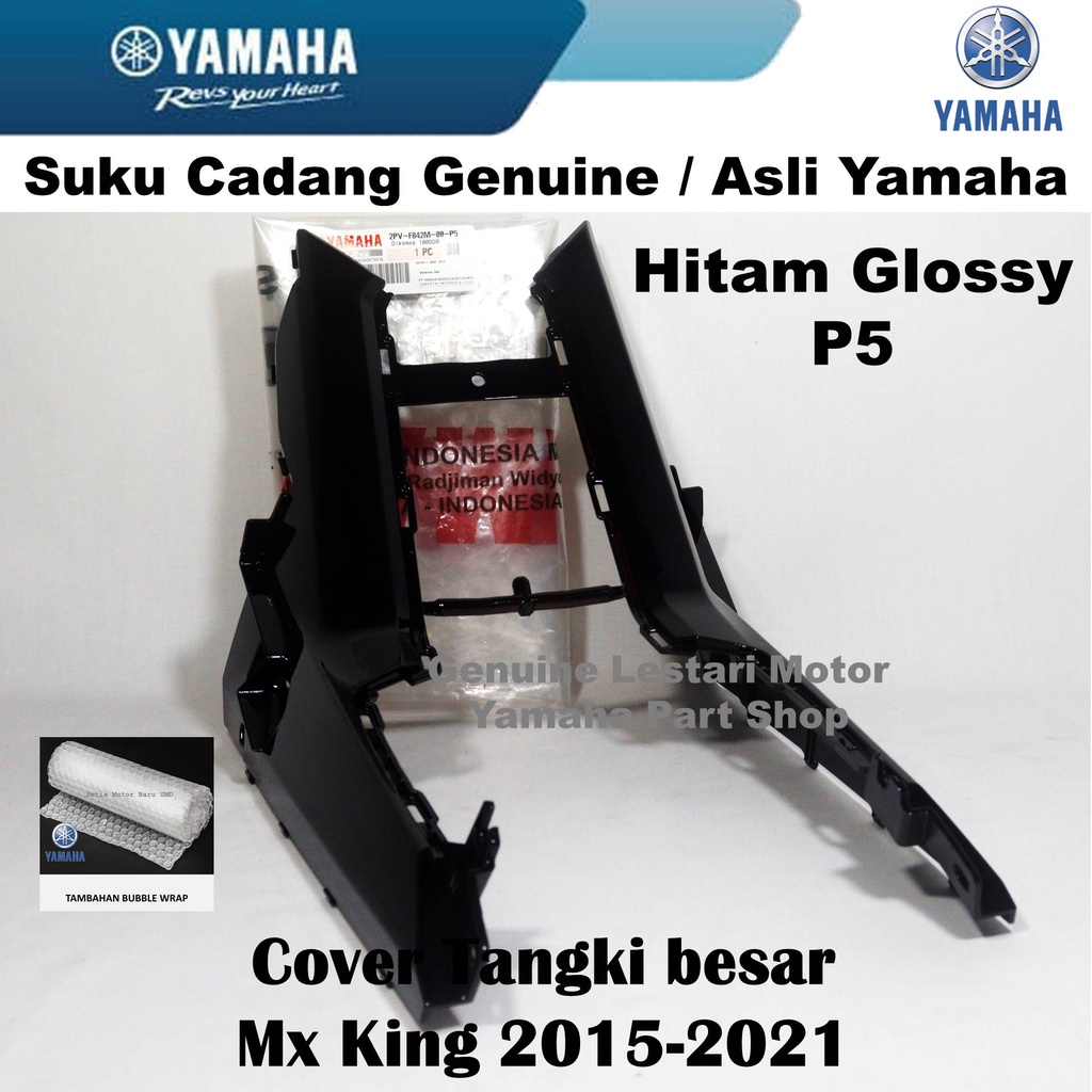 Jual Cover Tangki Besar Hitam Glossy Mxking Mx King Asli Yamaha ...