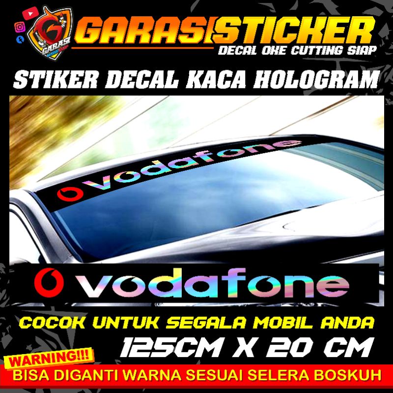 Jual STIKER DECAL KACA MOBIL HOLOGRAM | Shopee Indonesia
