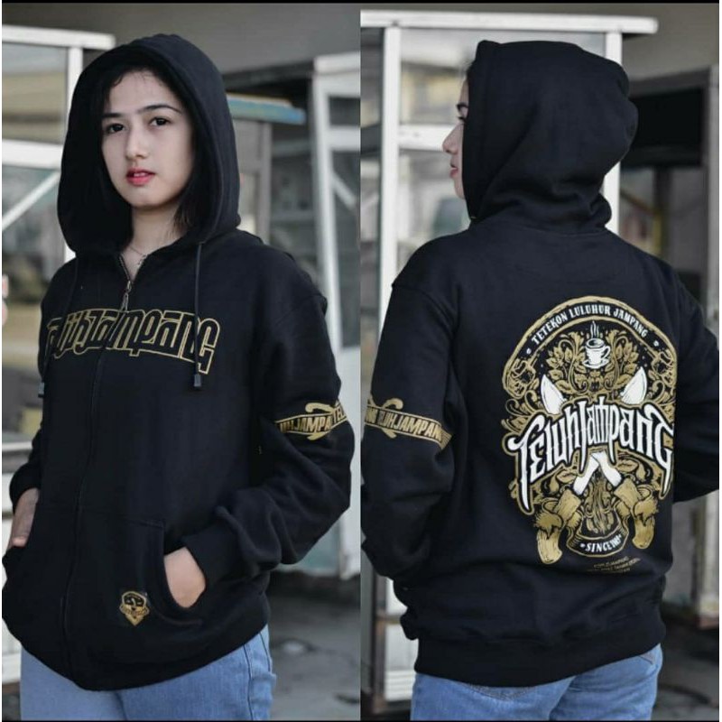 Jual Sweater hoodie Teluh Jampang (KOPI DJAMPANG) | Shopee Indonesia