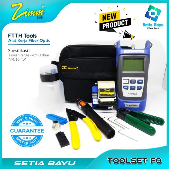 Jual Tools Kit Fiber Optik ftth CATV ToolSet Fiber Optic Tanpa OPM ...