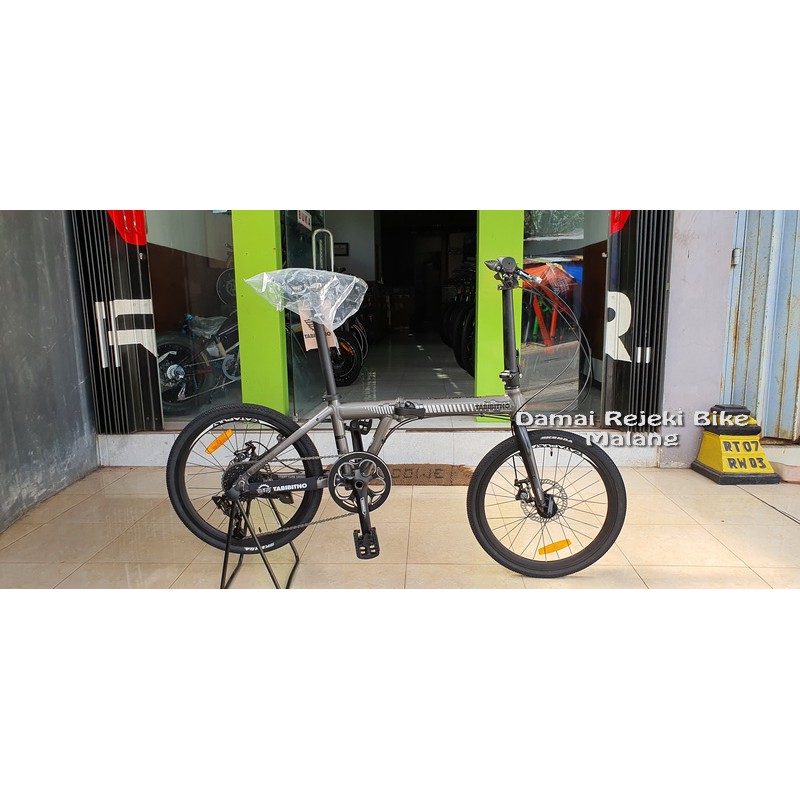 Jual Folding Bike / Sepeda Lipat 451 Tabibitho Catapult Elite 9 speed ...