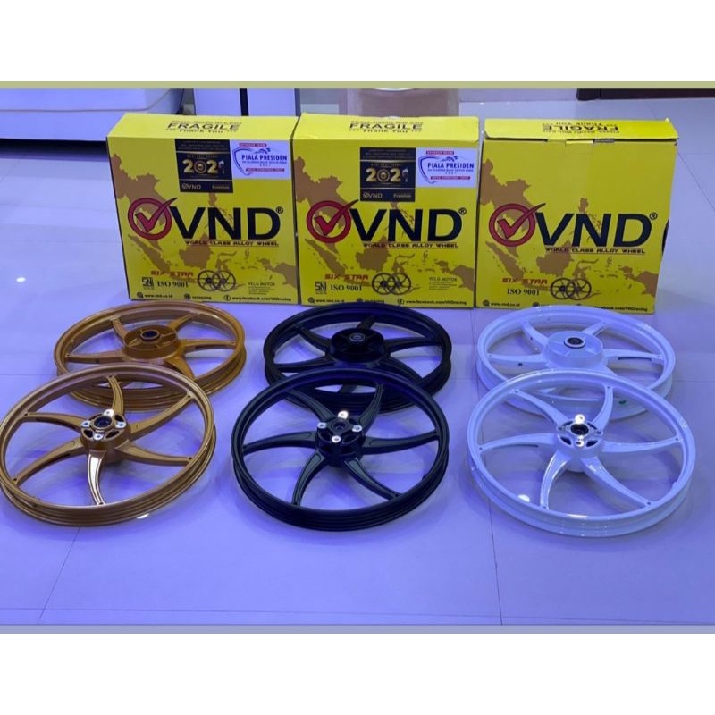 Jual VND Velg Racing star motor jupiter Z F1ZR VND premium original Set ...